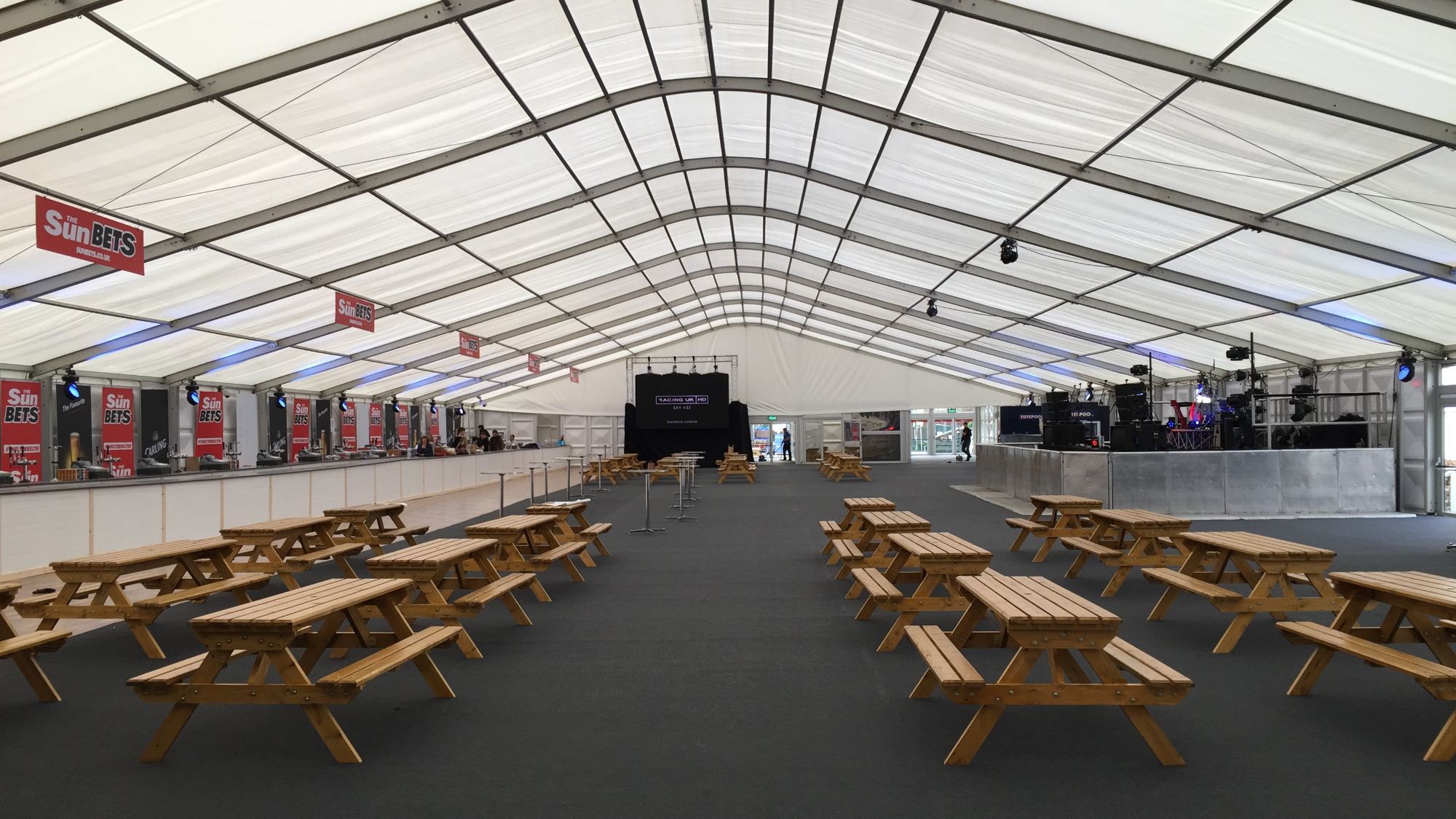 Case Studies | Mar-Key Group Temporary Extensions and Structures