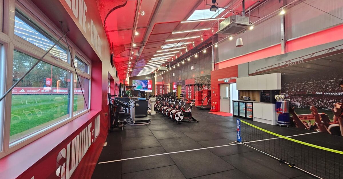 Nottingham Forest Gym Facility | Temporary Sports Facilities